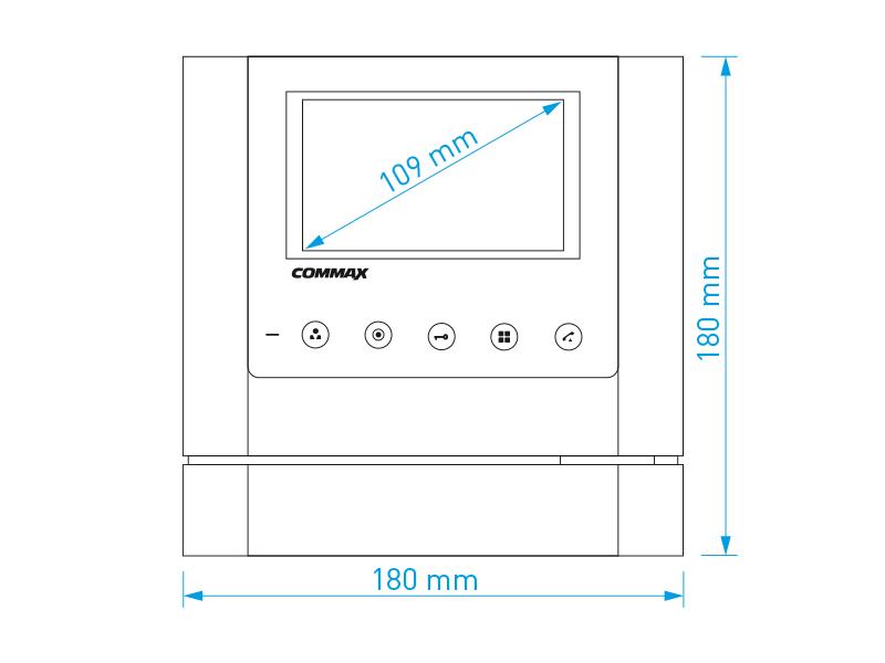 CDV-43M bílý/DRC-40K | Absolon.cz